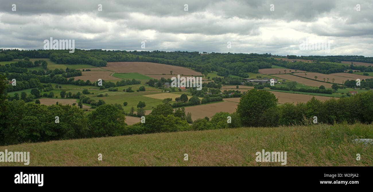 Normandy farm landscape hi-res stock photography and images - Alamy
