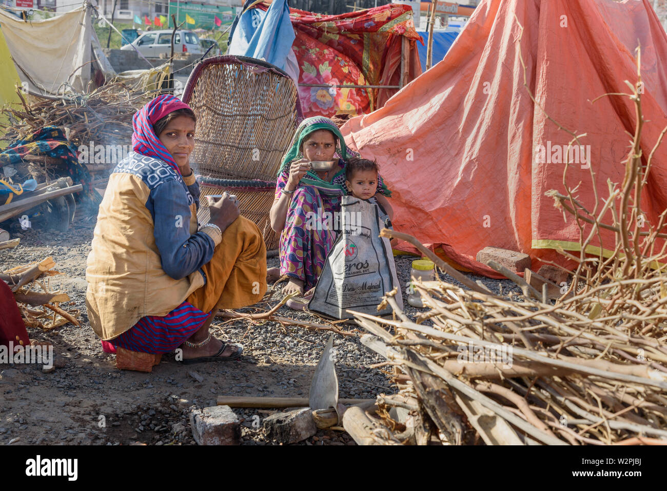 Indian Poor People Life