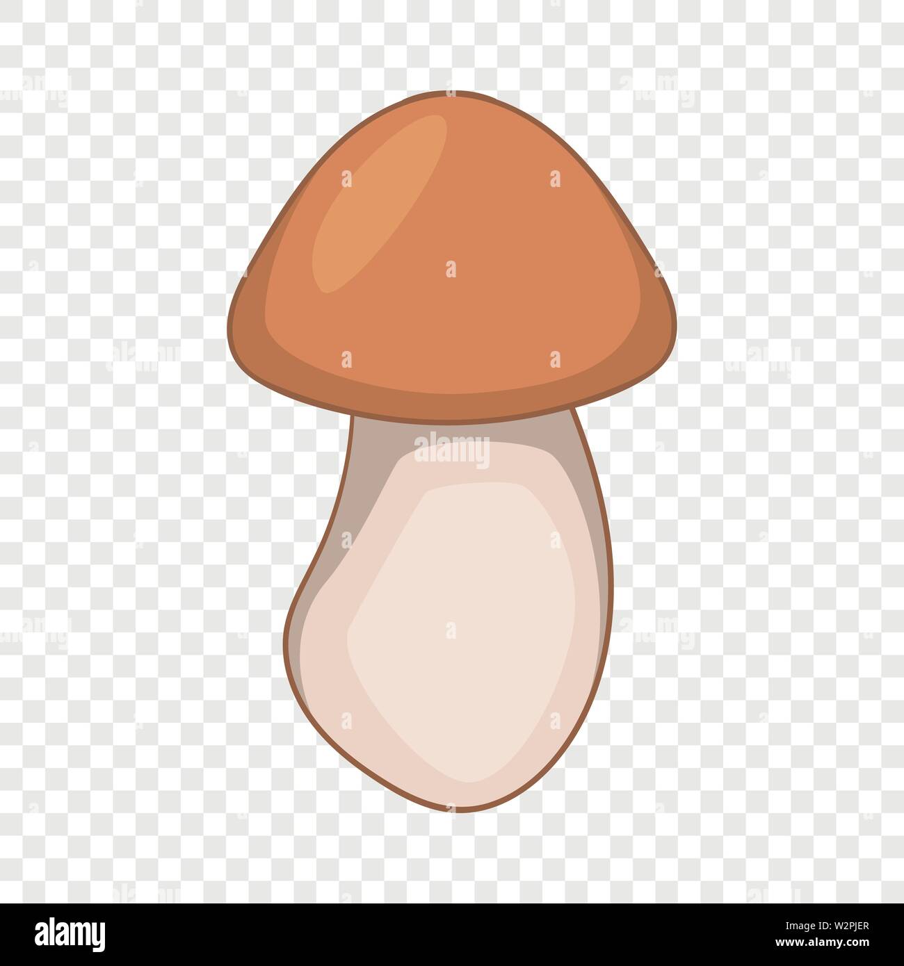 Boletus mushroom icon, cartoon style Stock Vector Image & Art - Alamy