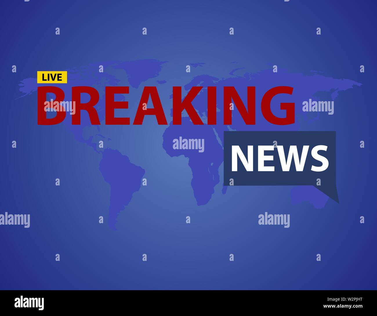 Breaking news banner background. news concept. vector Stock Vector ...
