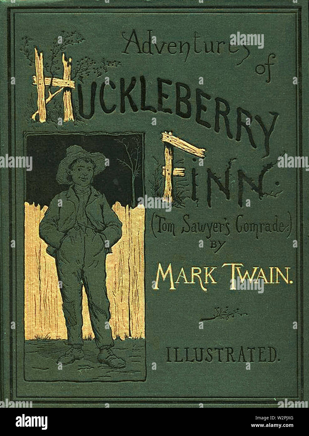Huckleberry finn cover hi-res stock photography and images - Alamy