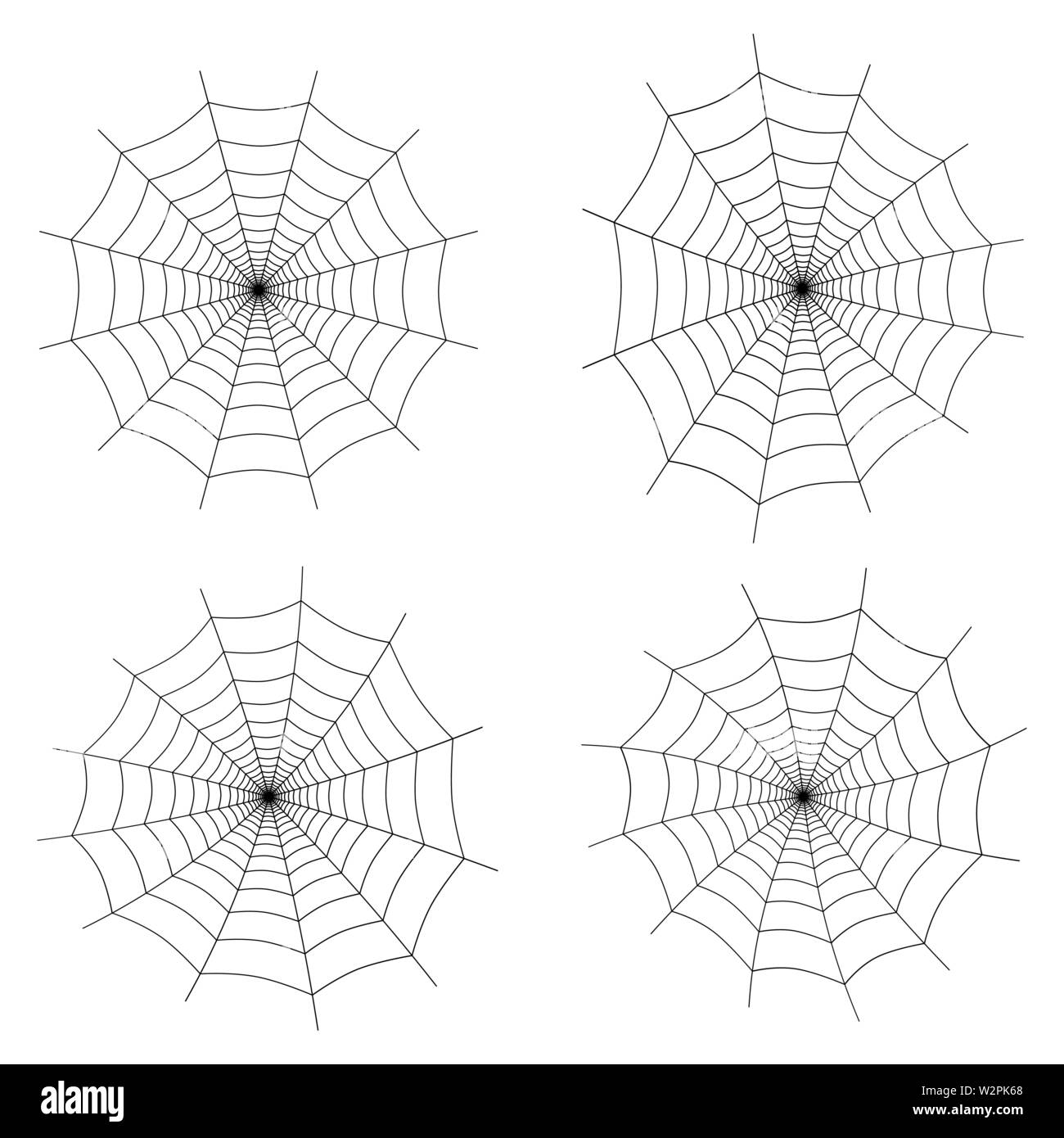 Spider web silhouette graphic hi-res stock photography and images - Alamy