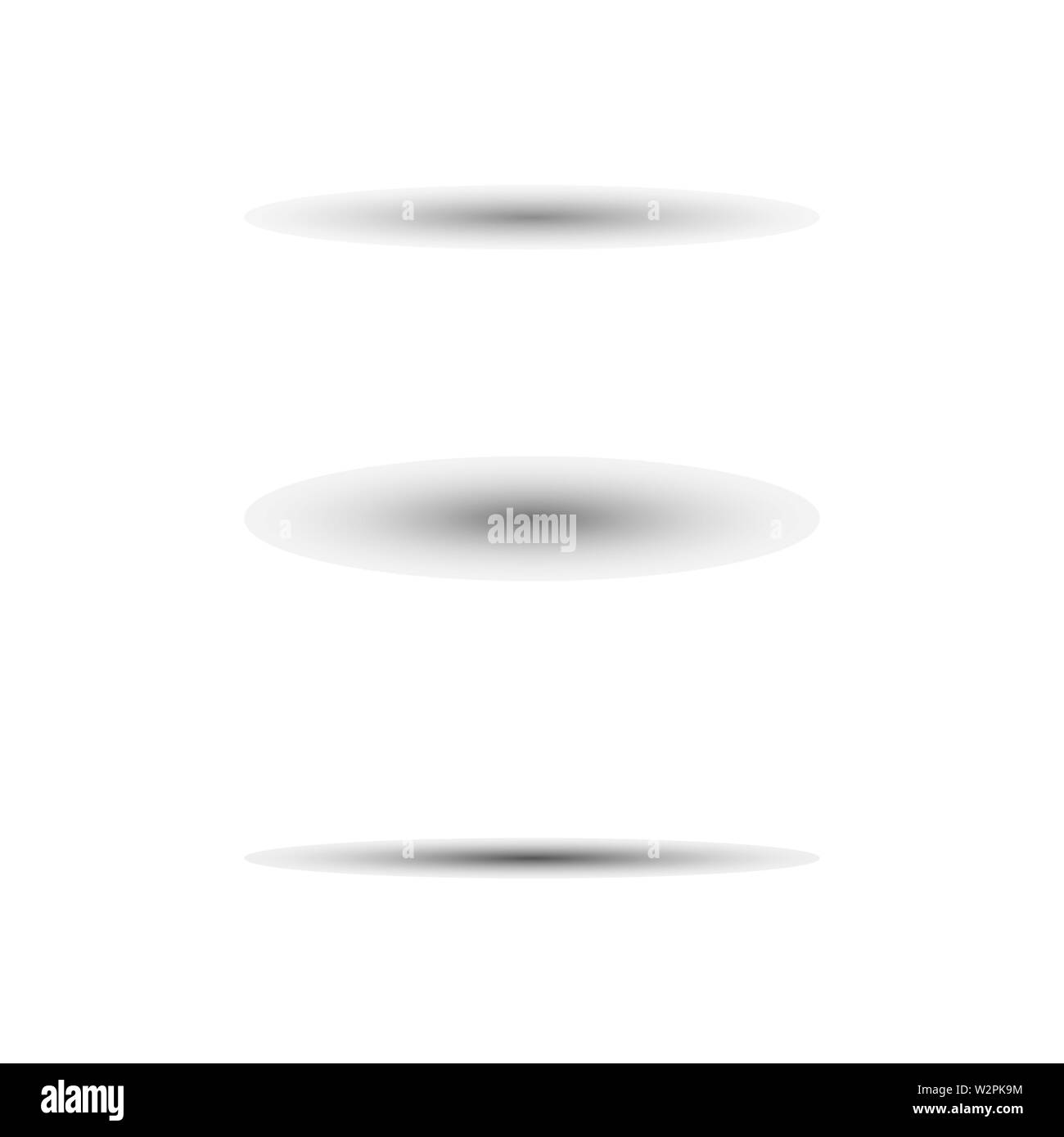 Circle shadow set isoalated on back. Vector Stock Vector Image & Art ...