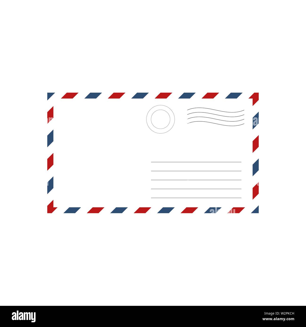 Envelope with stamp and address hi-res stock photography and images - Alamy