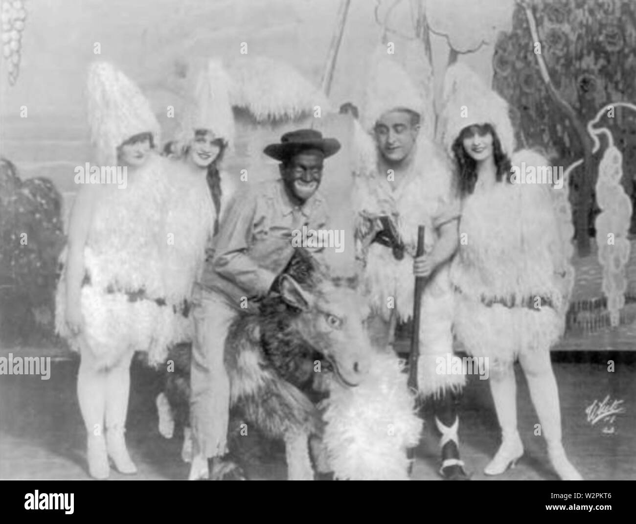 Al Jolson in Robinson Crusoe Jr 1916 Stock Photo - Alamy