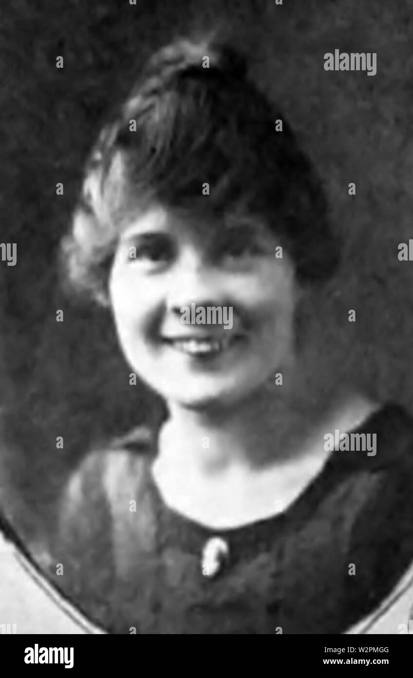 Algie Eggertsen, 1920 Stock Photo - Alamy