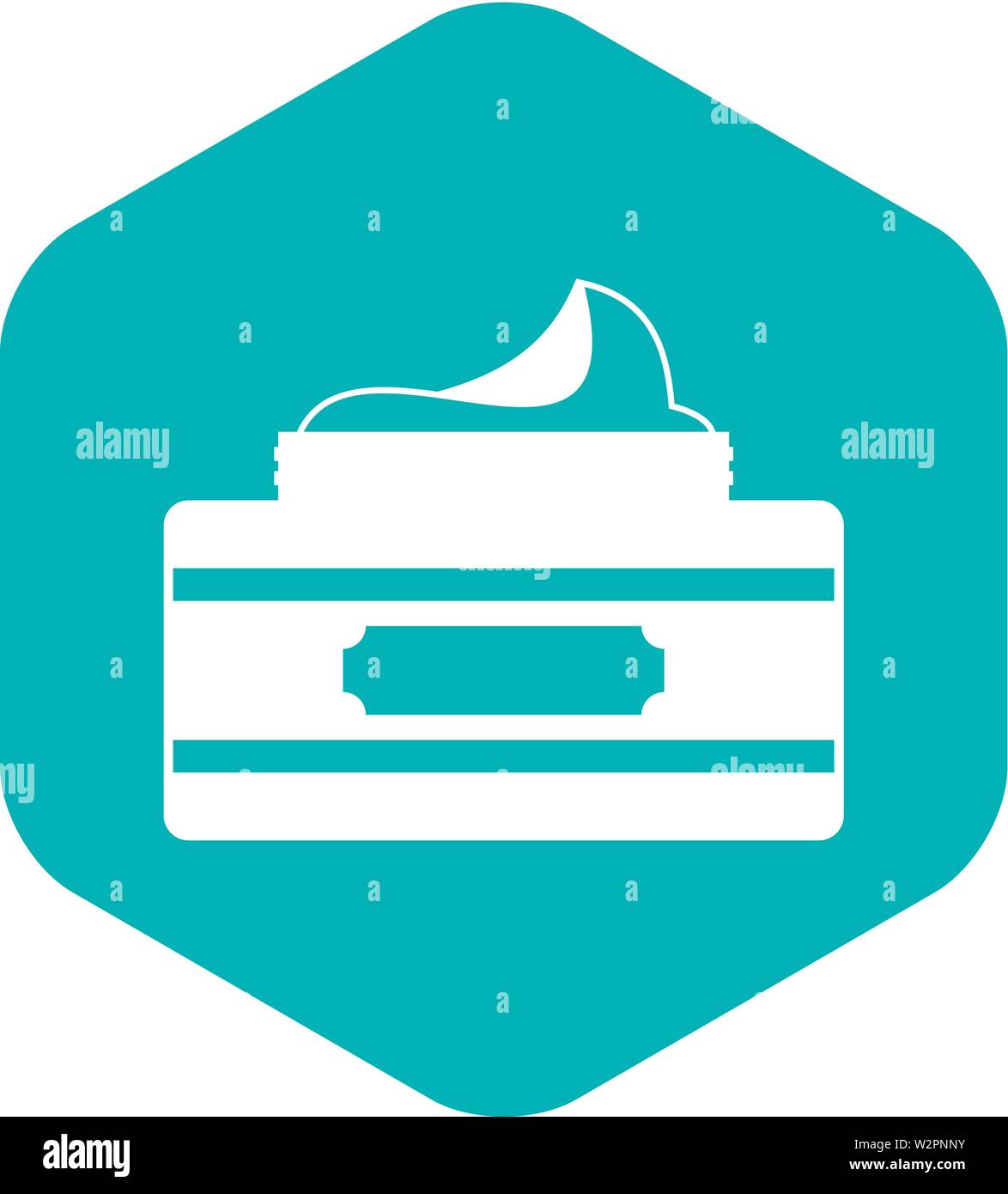 Cream container icon, simple style Stock Vector Image & Art - Alamy