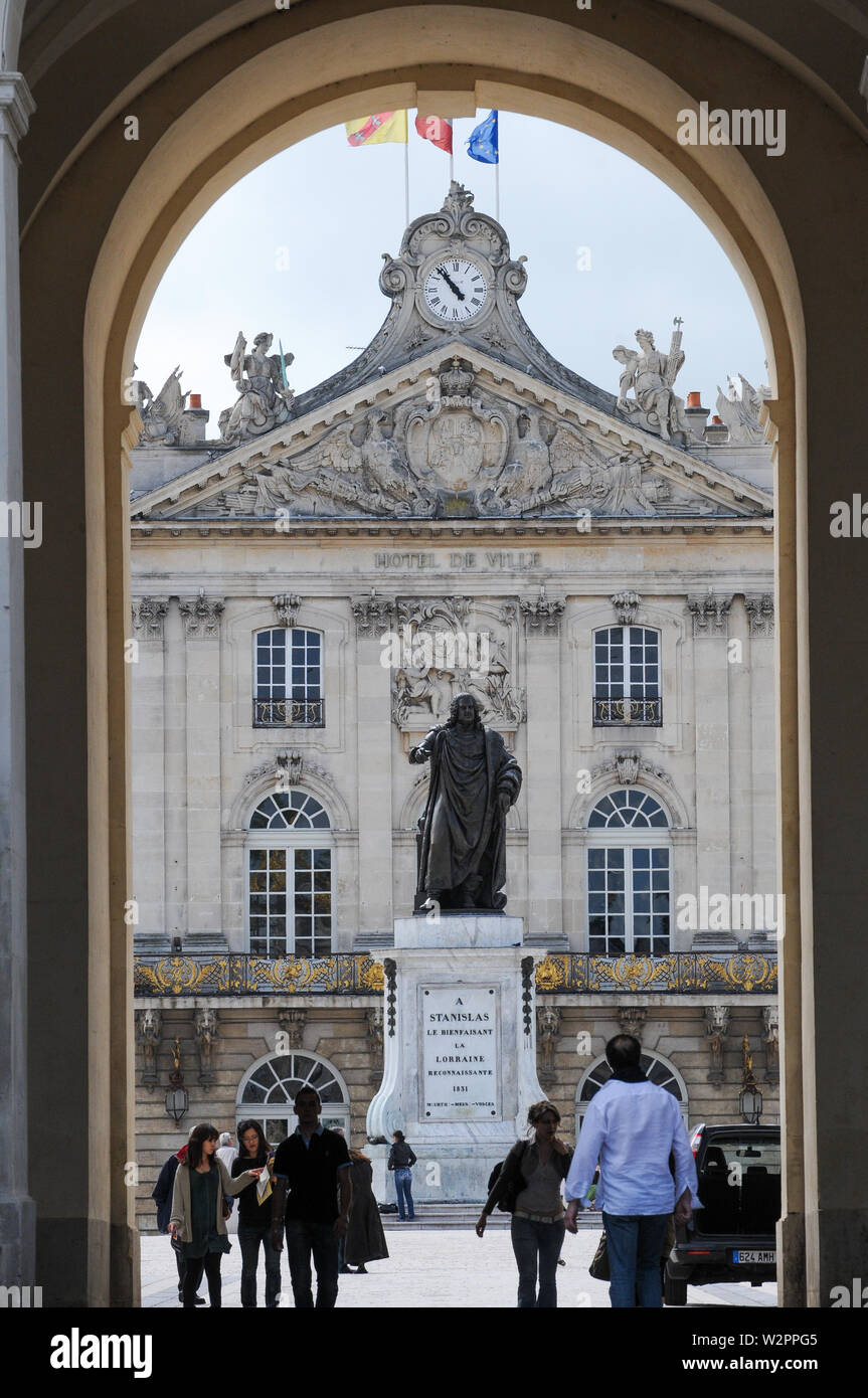 Nancy, historical district, Lorraine, France Stock Photo - Alamy