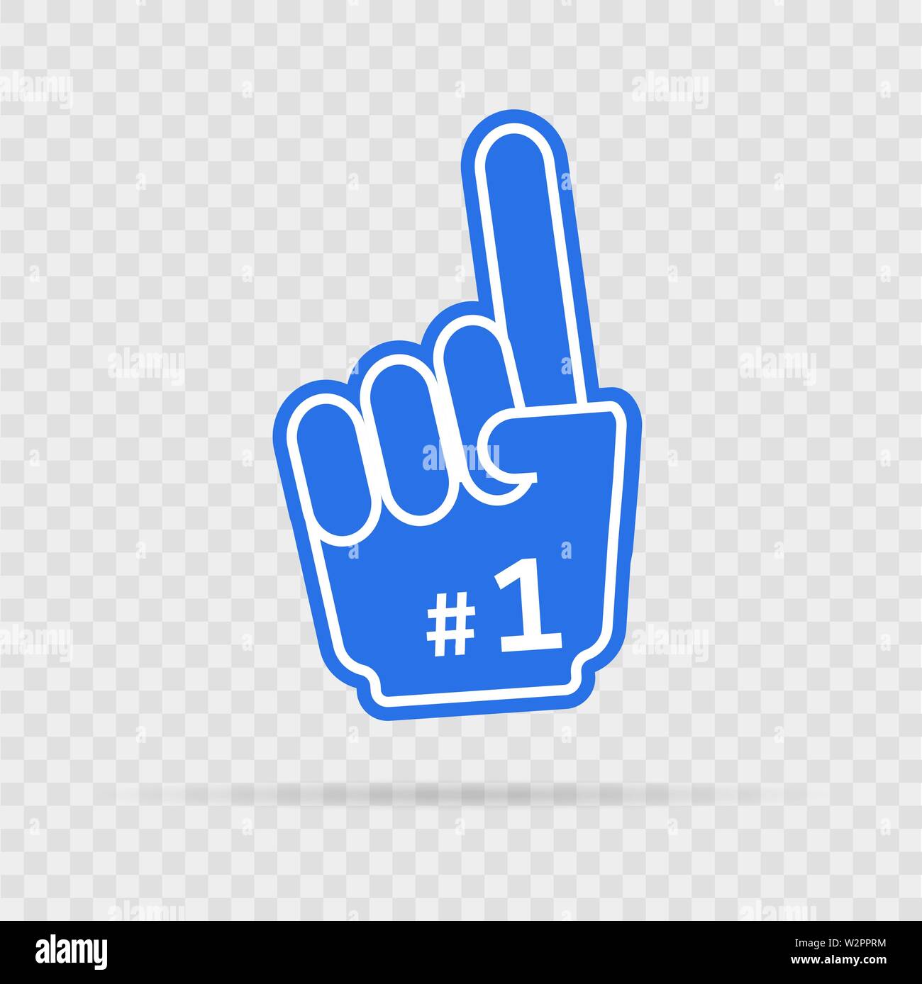 One Hand Symbol Number One Hand Vector Art, Icons, And Graphics For