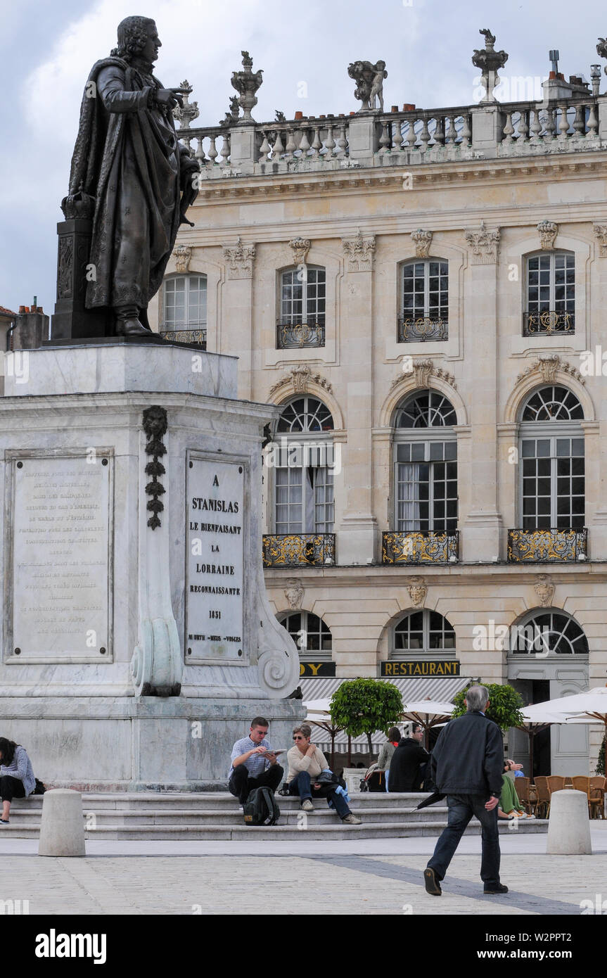 Nancy, historical district, Lorraine, France Stock Photo - Alamy