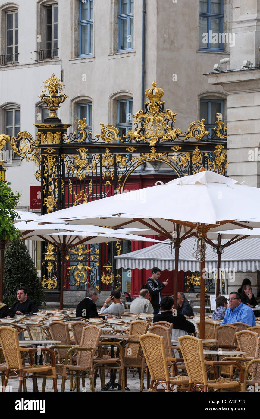 Nancy, historical district, Lorraine, France Stock Photo - Alamy