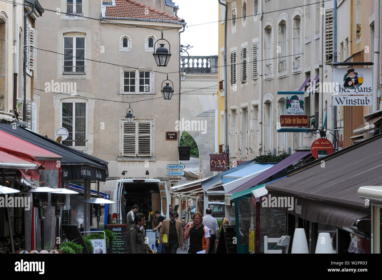 Nancy, historical district, Lorraine, France Stock Photo - Alamy