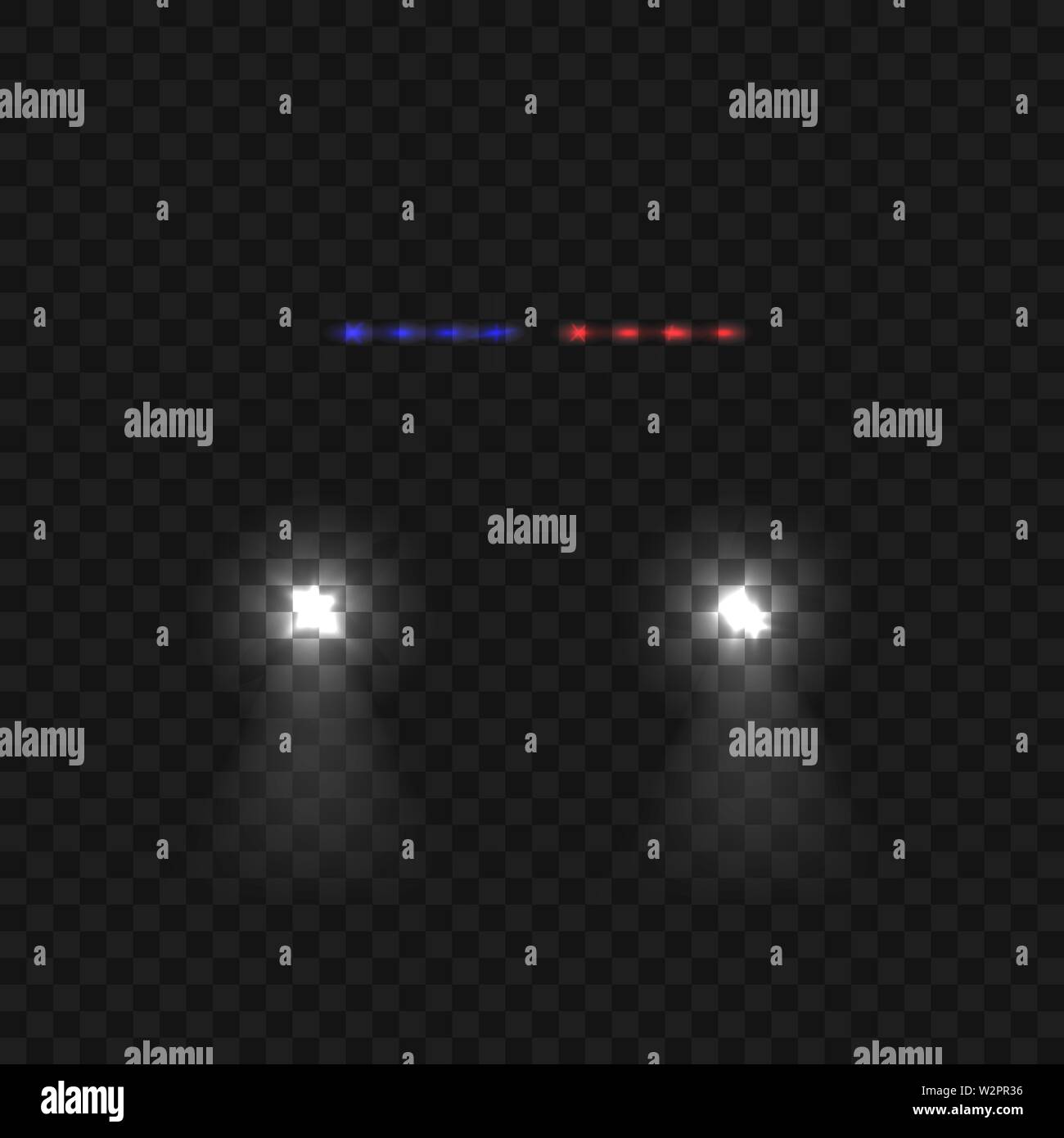 Led lights car Stock Vector Images - Alamy