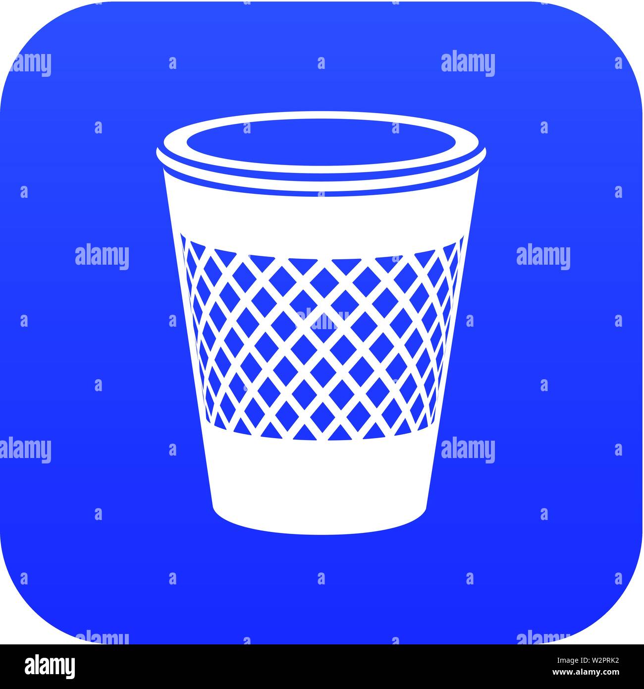 Domestic bin icon, simple style Stock Vector Image & Art - Alamy