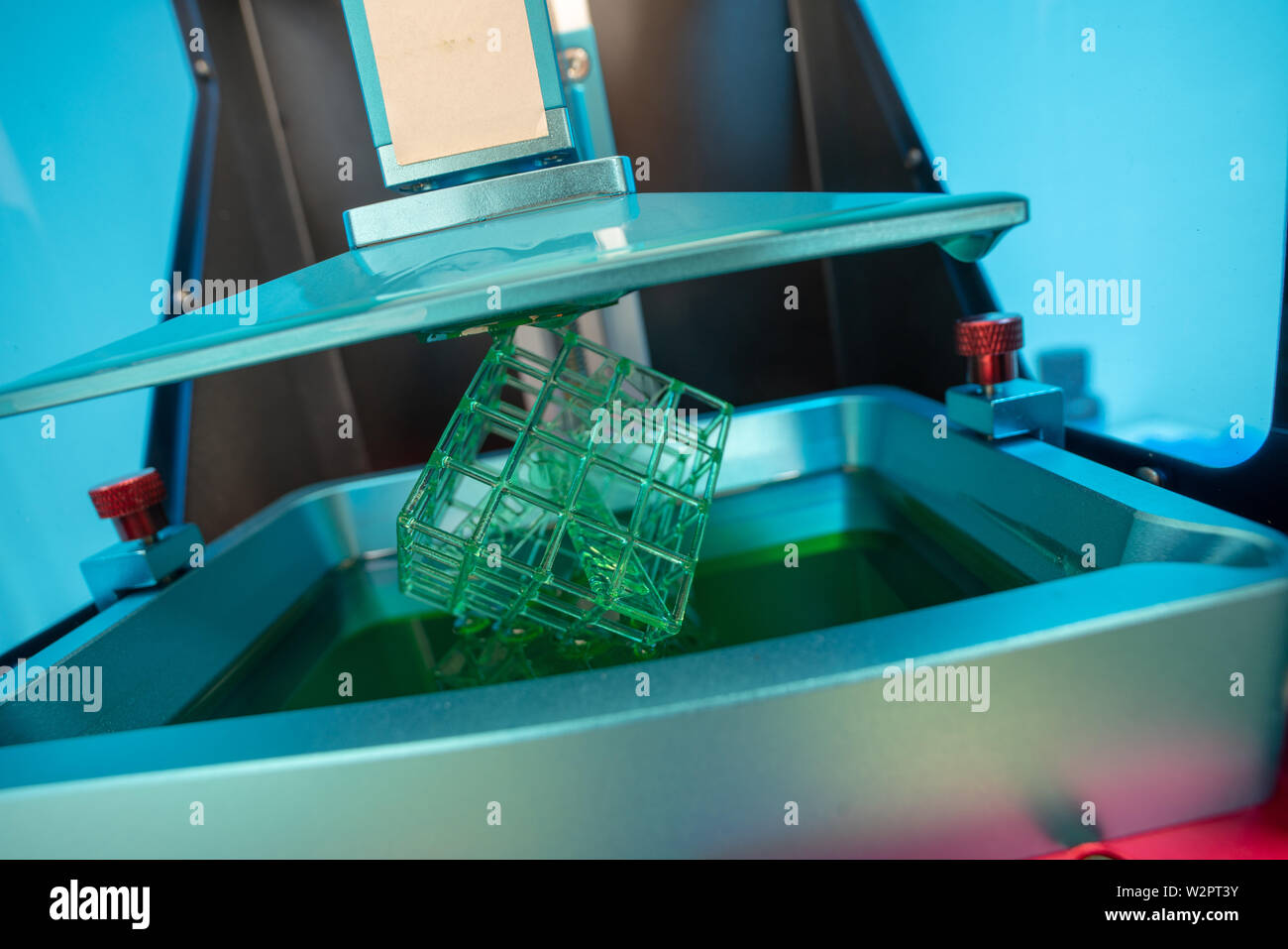 Stereolithography photopolymer DPL 3d printer Stock Photo - Alamy