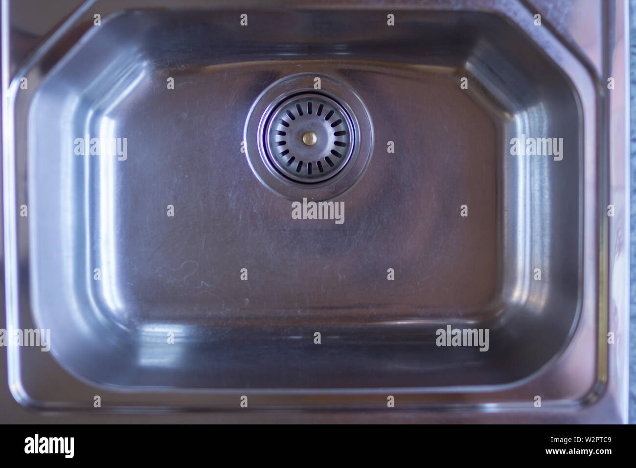 Top view kitchen countertop and Kitchen sink Background with copy space ...