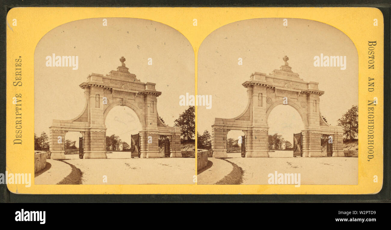 Arch at Ellis St(), from Robert N Dennis collection of stereoscopic ...
