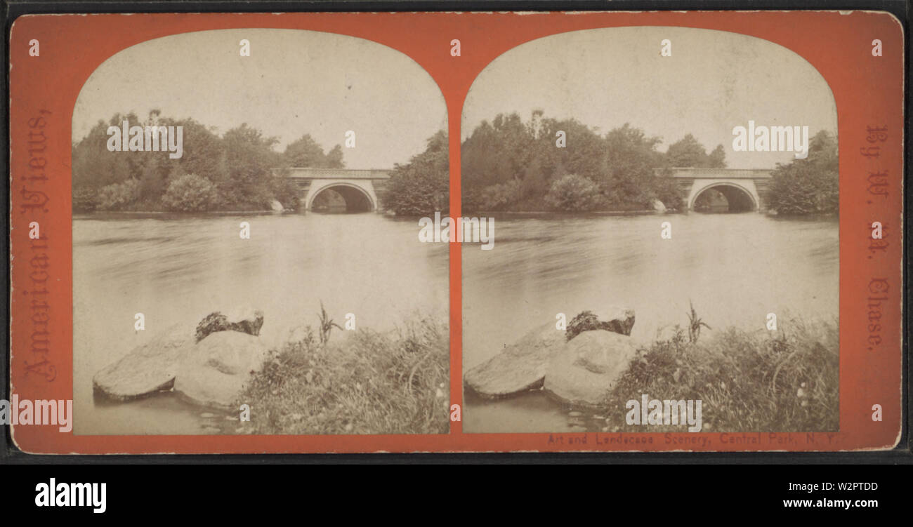 Arch bridge, from Robert N Dennis collection of stereoscopic views ...
