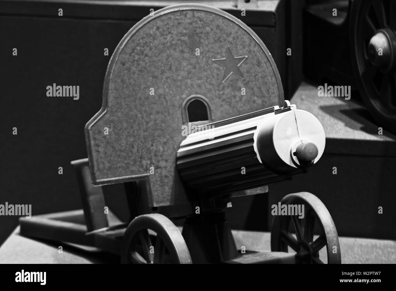 Image machine gun maxim Black and White Stock Photos & Images - Alamy