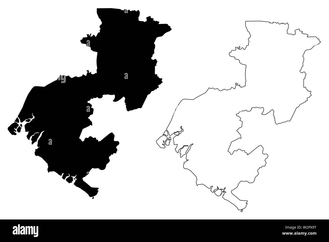 Boke Region (Subdivisions of Guinea, Guinea-Conakry, French Guinea) map ...