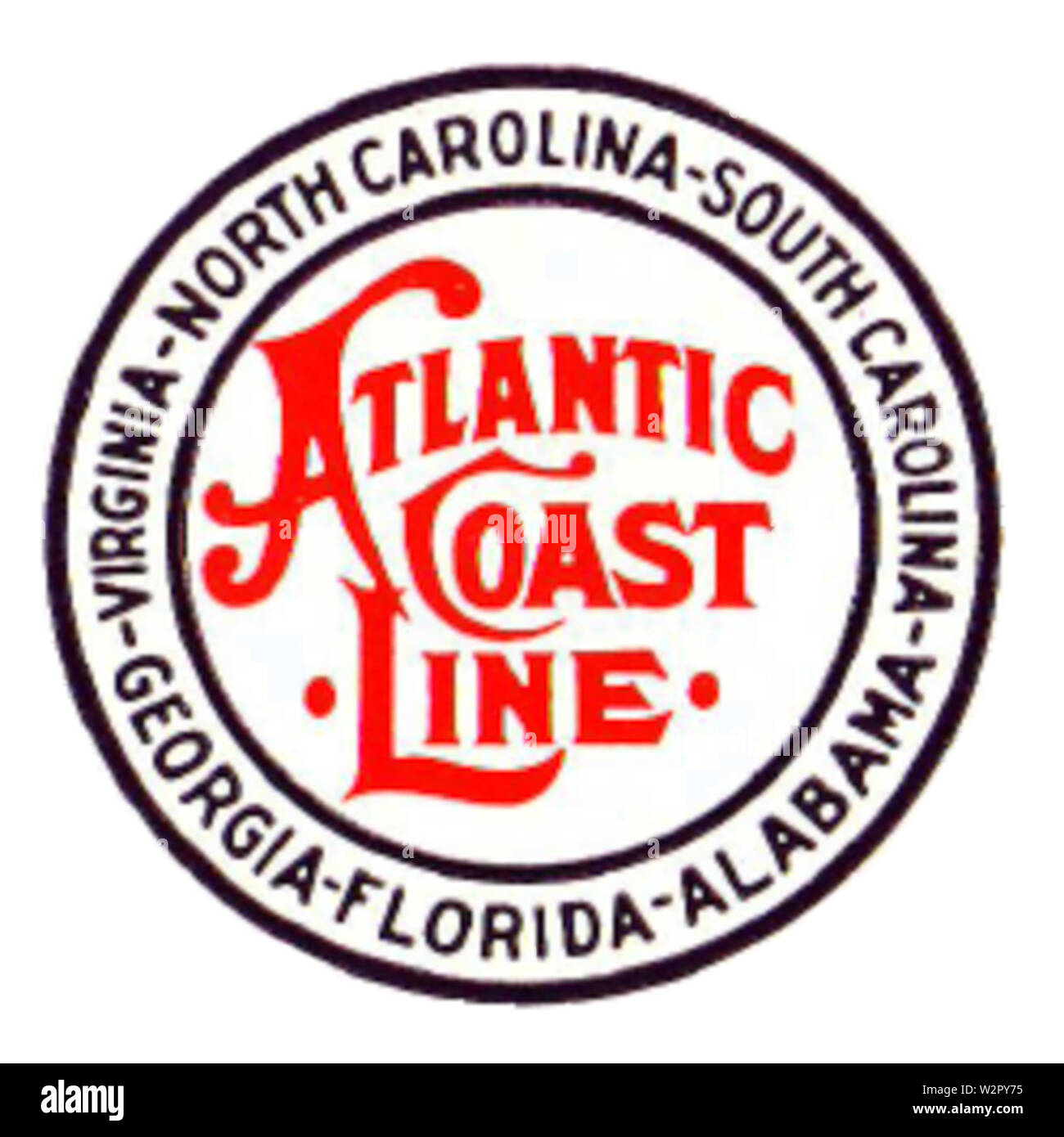 Atlantic coast line logo Stock Photo - Alamy