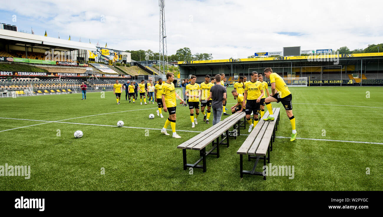 Venlo, Netherlands. 10th July, 2019. VENLO, photocall VVV Venlo ...