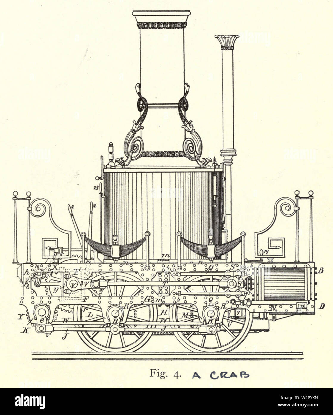 Locomotive drawing hi-res stock photography and images - Alamy