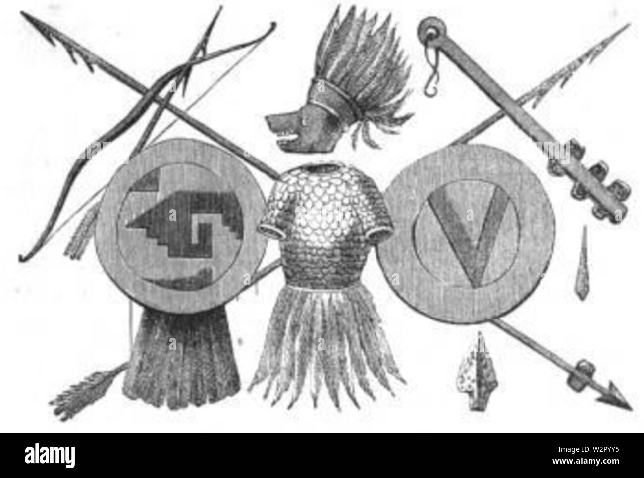 Aztec weapon 16th century hi-res stock photography and images - Alamy