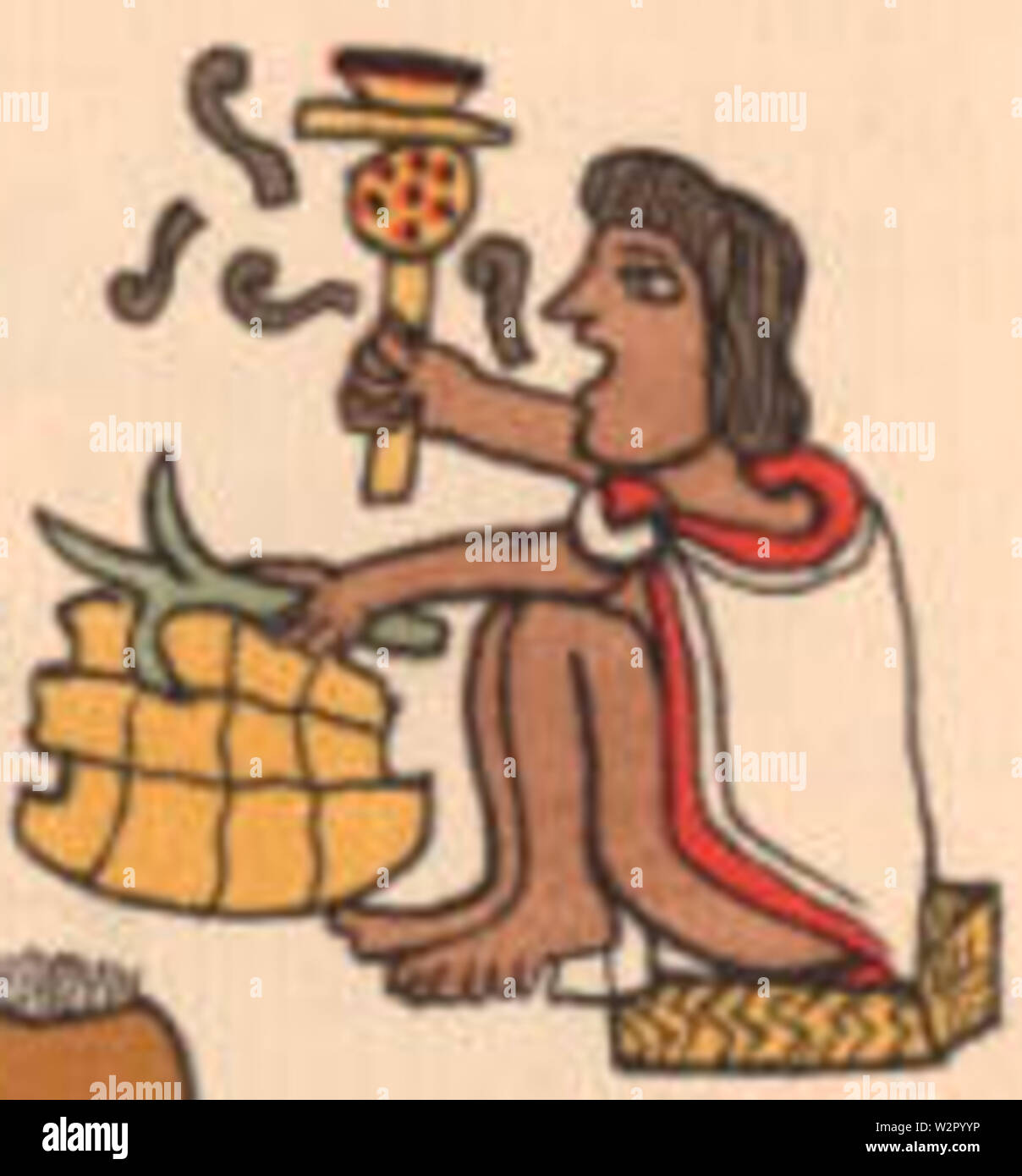 Aztec turtle shell drum hi-res stock photography and images - Alamy