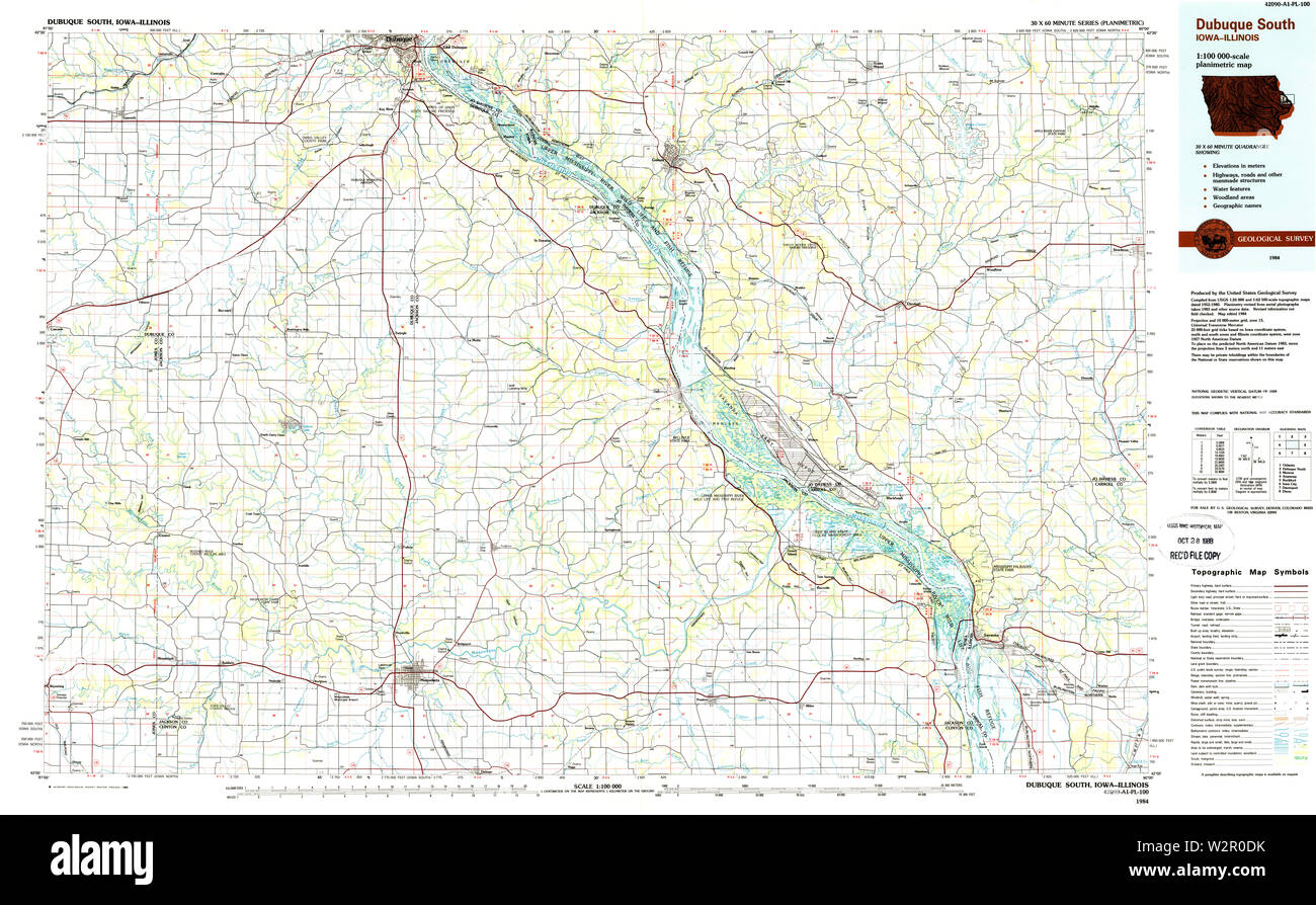 Dubuque south hi-res stock photography and images - Alamy