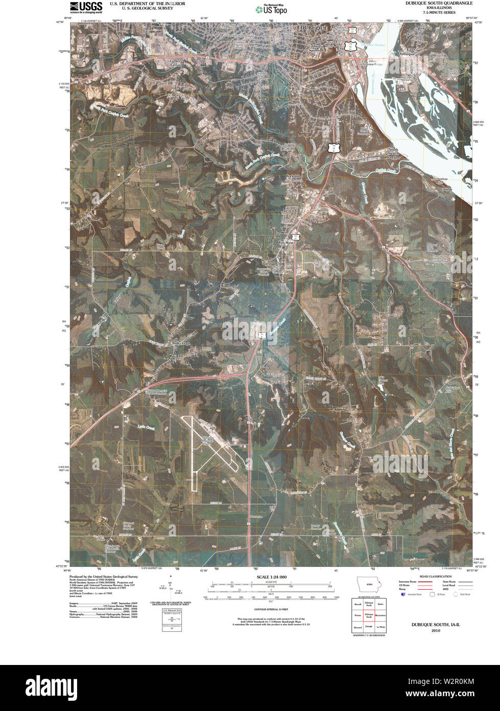 Dubuque south hi-res stock photography and images - Alamy