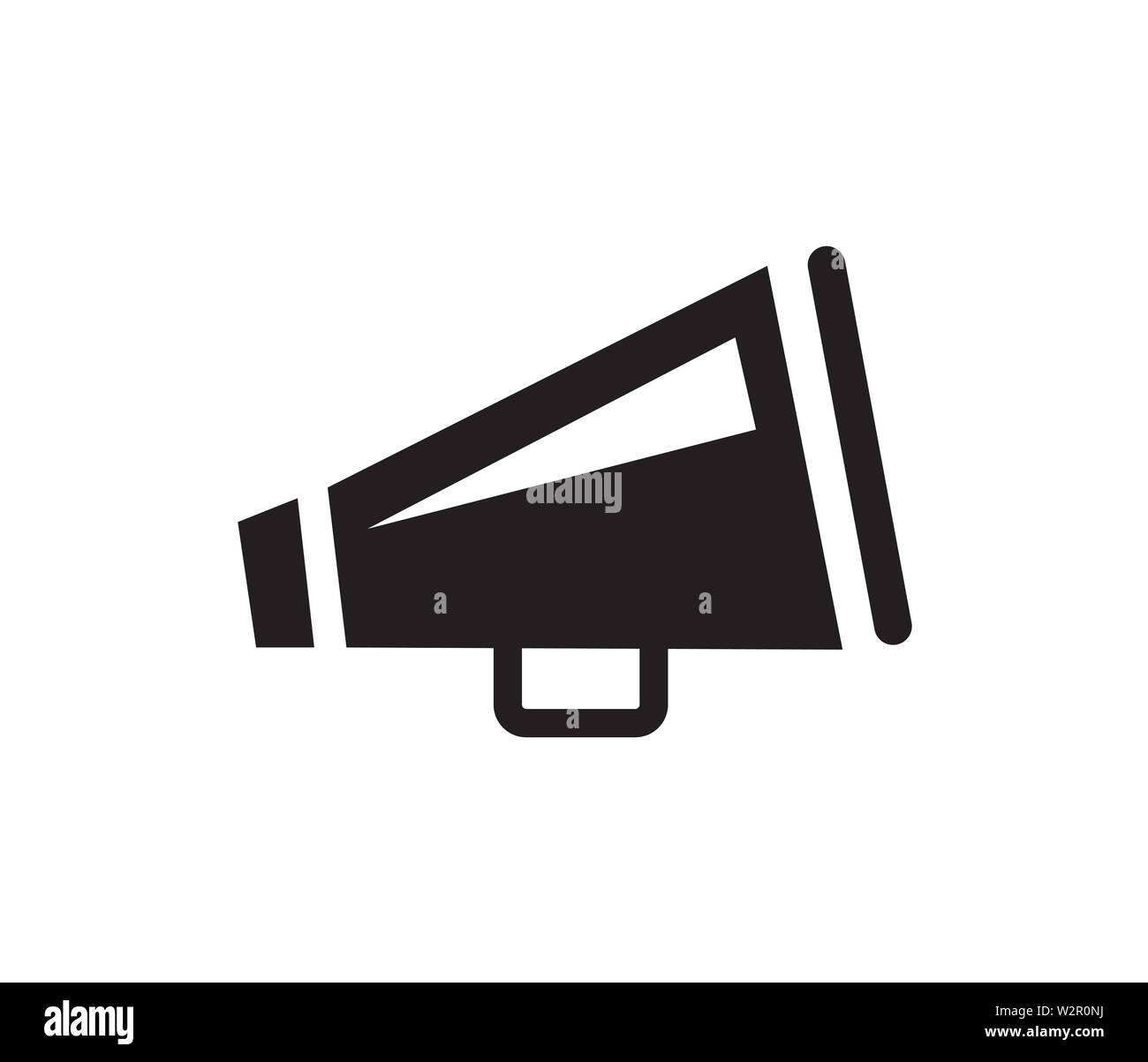 Megaphone Icon In Flat Style Vector For Apps, UI, Websites. Loudspeaker ...