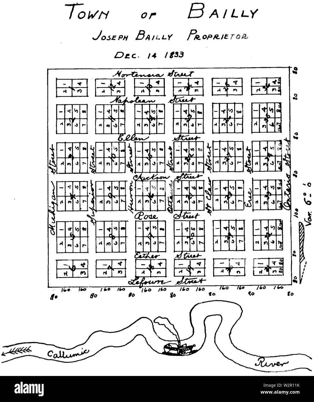 1800s urban planning hi-res stock photography and images - Alamy