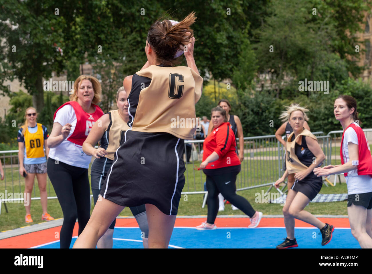 Netball game hi-res stock photography and images - Alamy