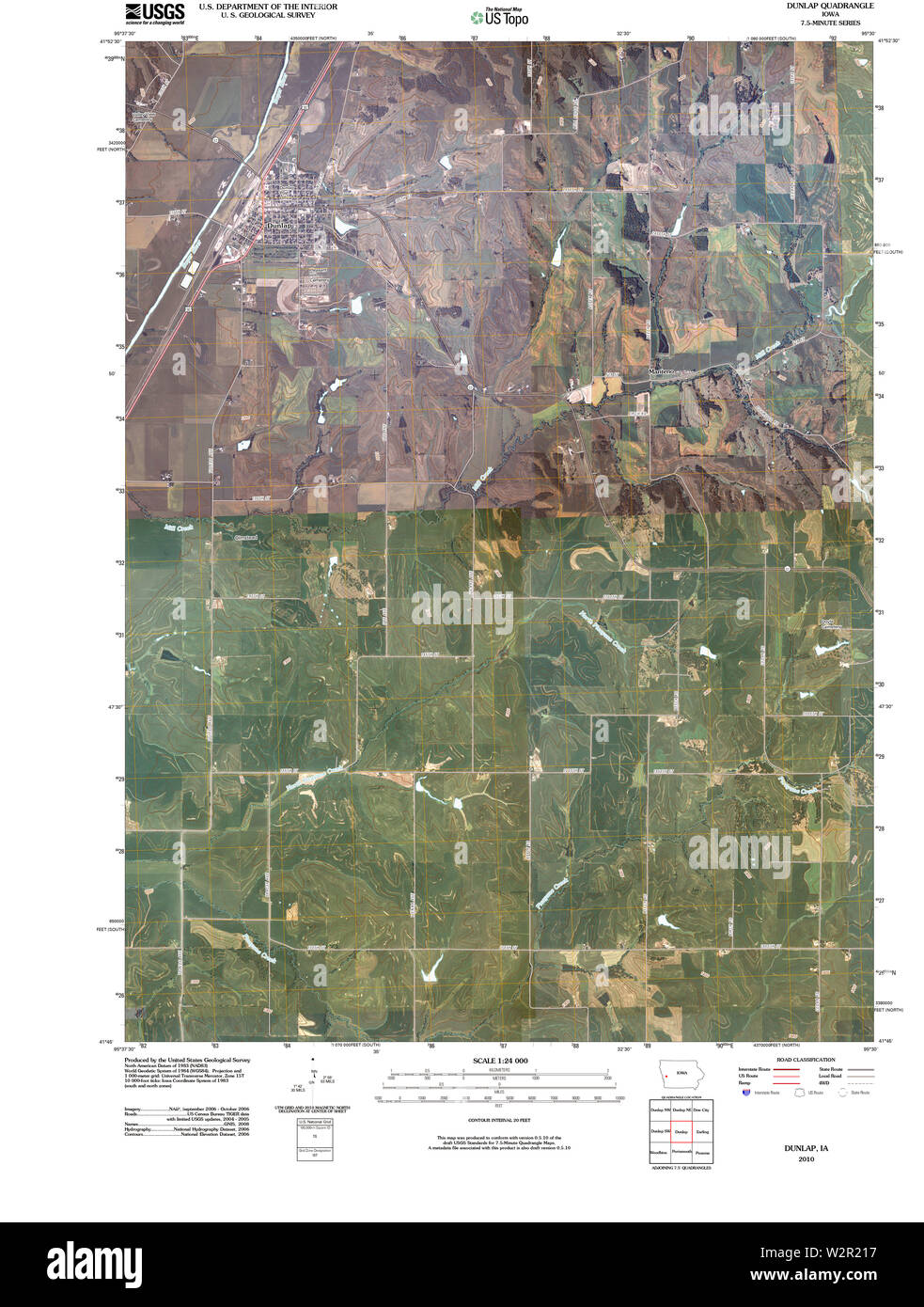 Dunlap iowa hi-res stock photography and images - Alamy