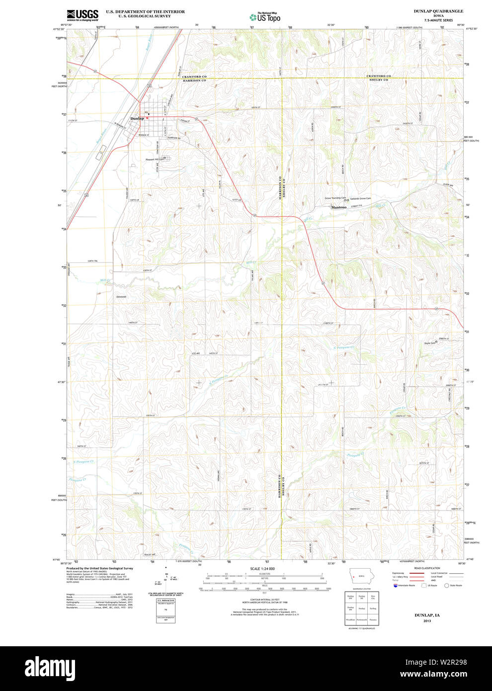 Dunlap iowa hi-res stock photography and images - Alamy