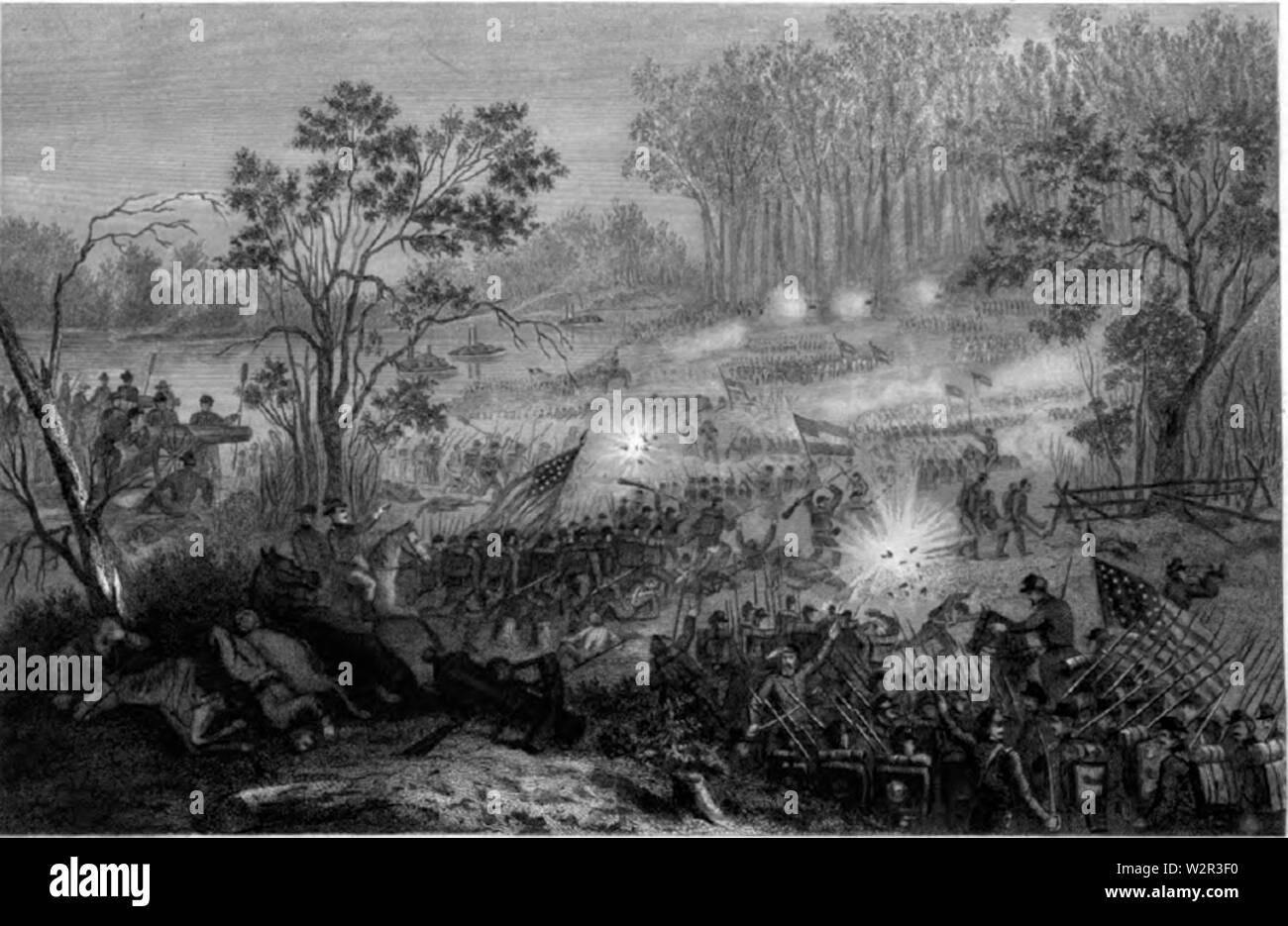 Battle of pittsburg landing hi-res stock photography and images - Alamy