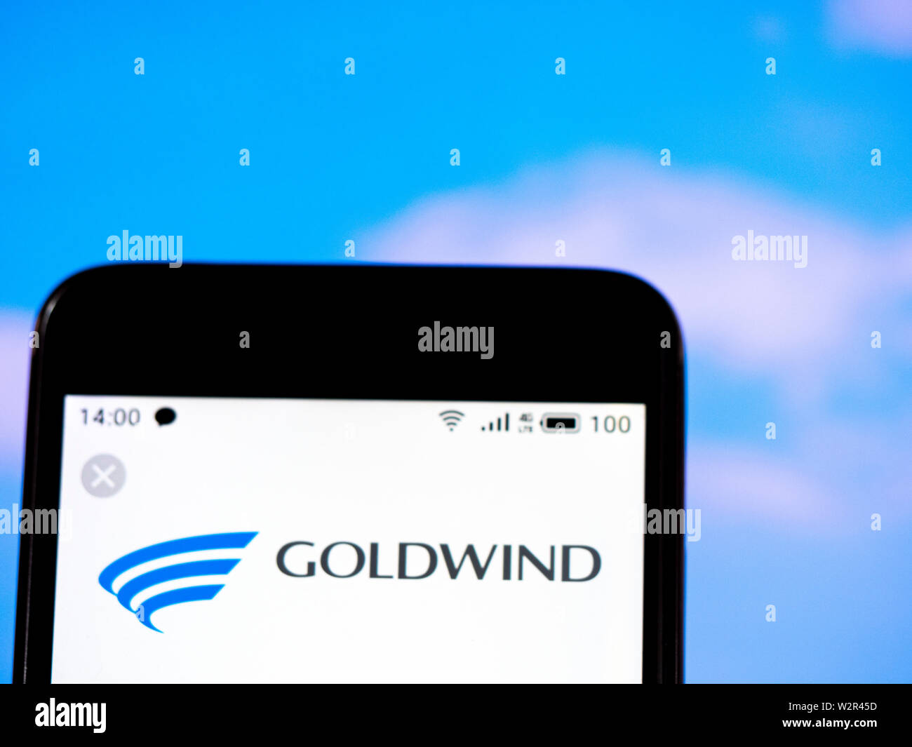 Goldwind logo hi-res stock photography and images - Alamy