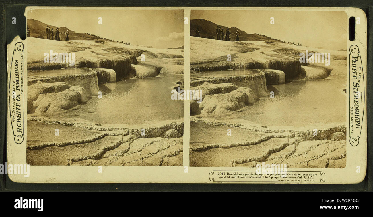 Beautiful variegated colorings, limpid pools and delicate terraces on ...