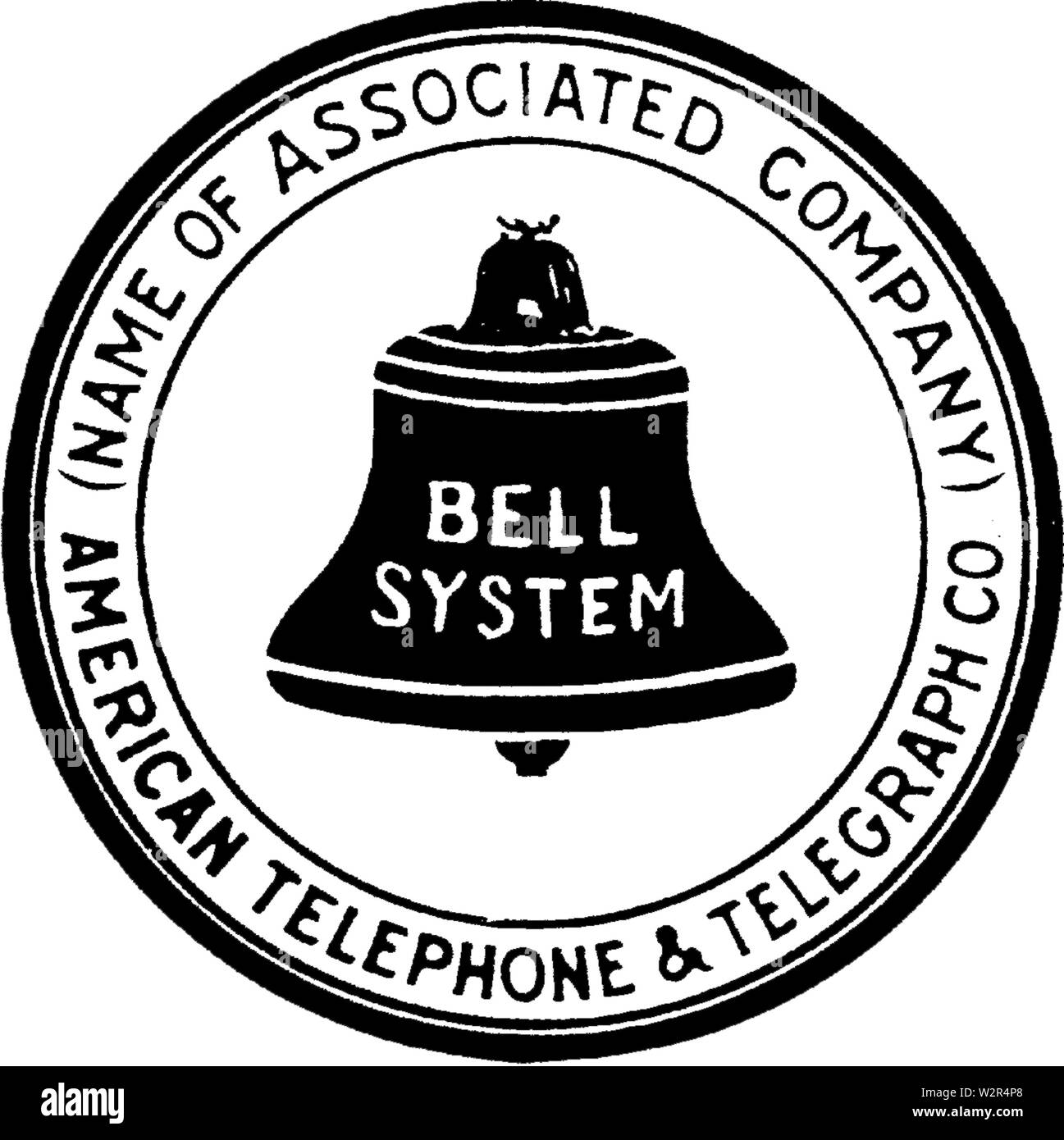 Bell system logo hi-res stock photography and images - Alamy