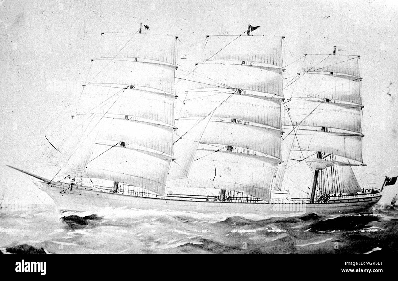 Full rigged ship hi-res stock photography and images - Alamy