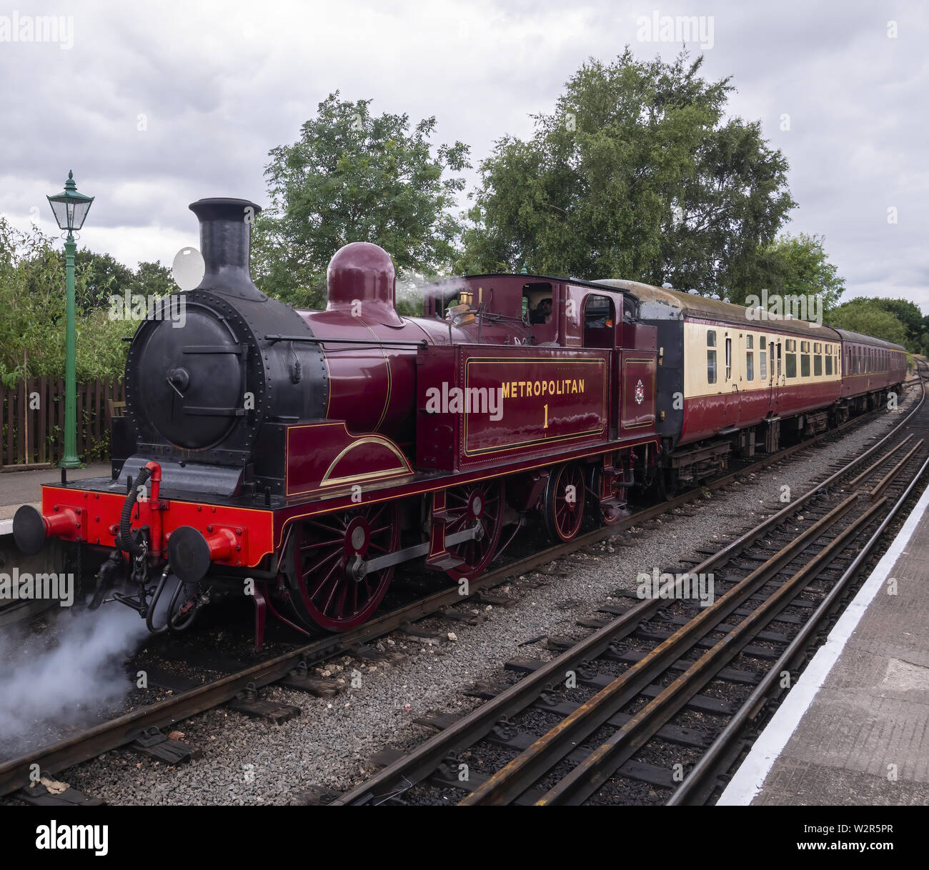 Metropolitan no 1 steam locomotive hi-res stock photography and images ...