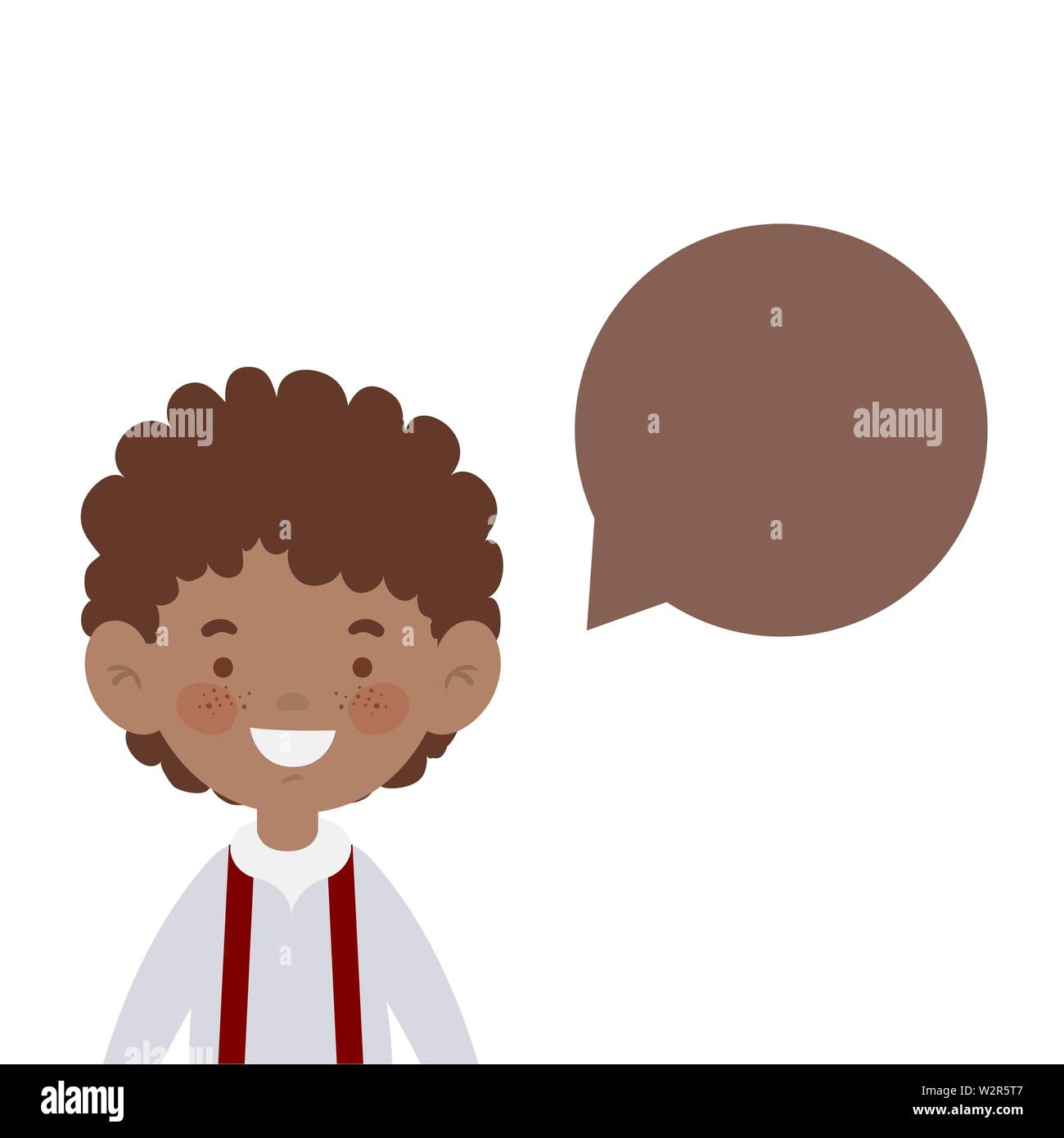 Kid Speaking Clipart
