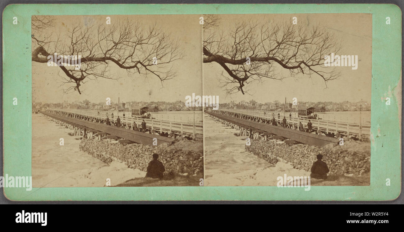 Beverly Bridge, from Robert N Dennis collection of stereoscopic views ...