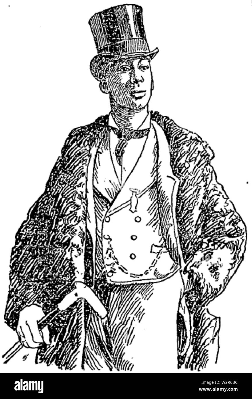 Billy McClean in 1895 Stock Photo - Alamy