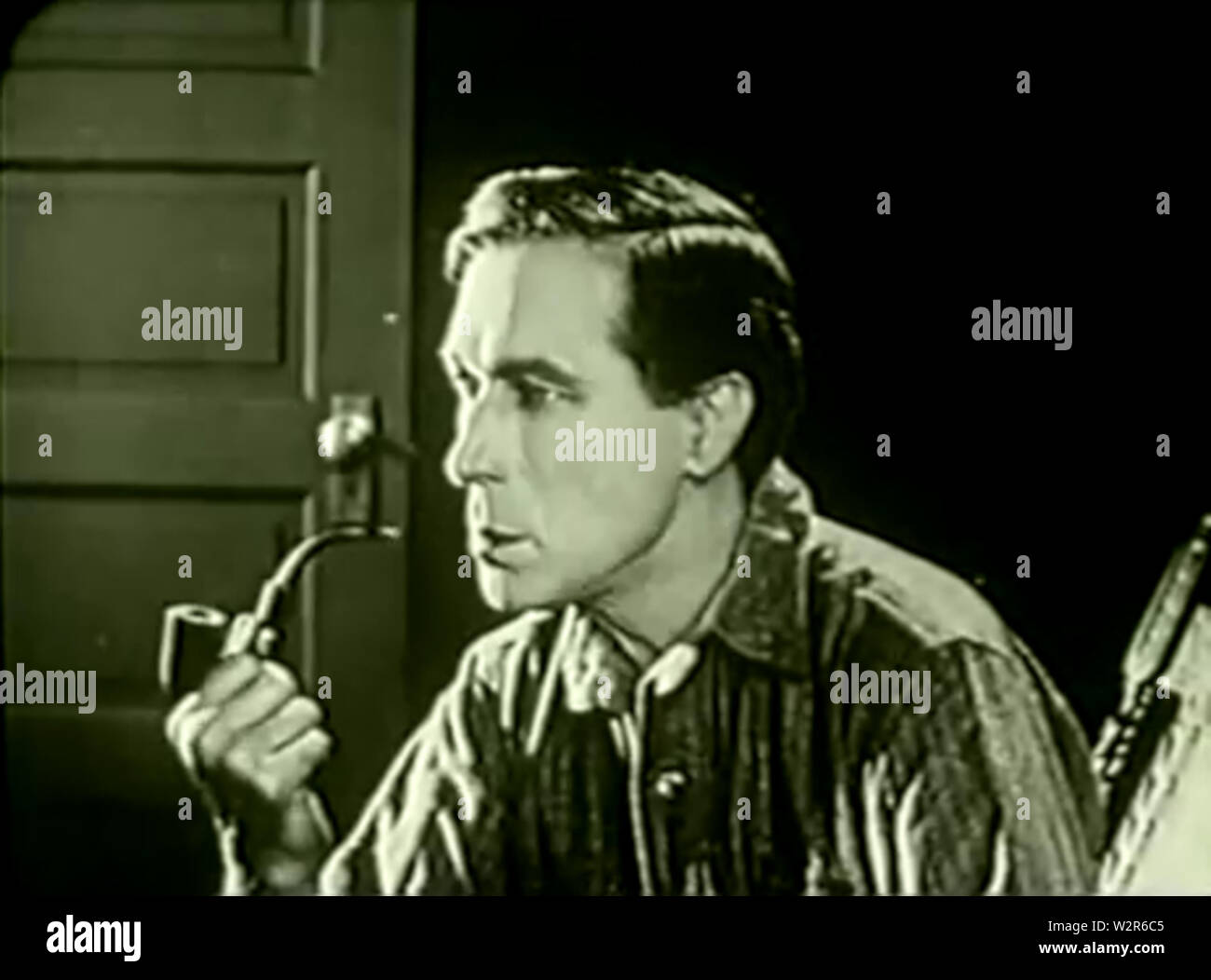 Bill Hart in The Whistle 02 Stock Photo - Alamy