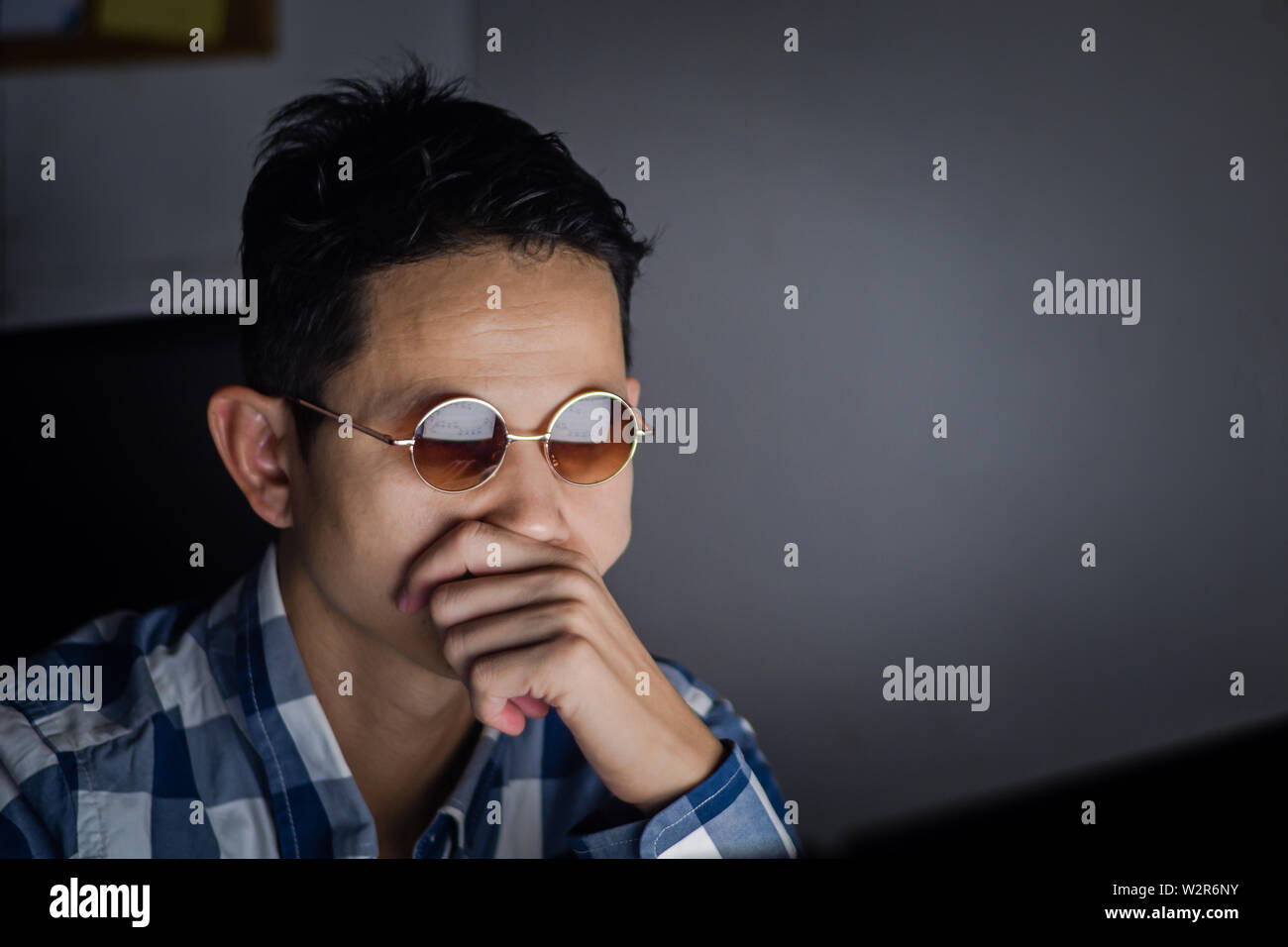 Serious computer hi-res stock photography and images - Alamy