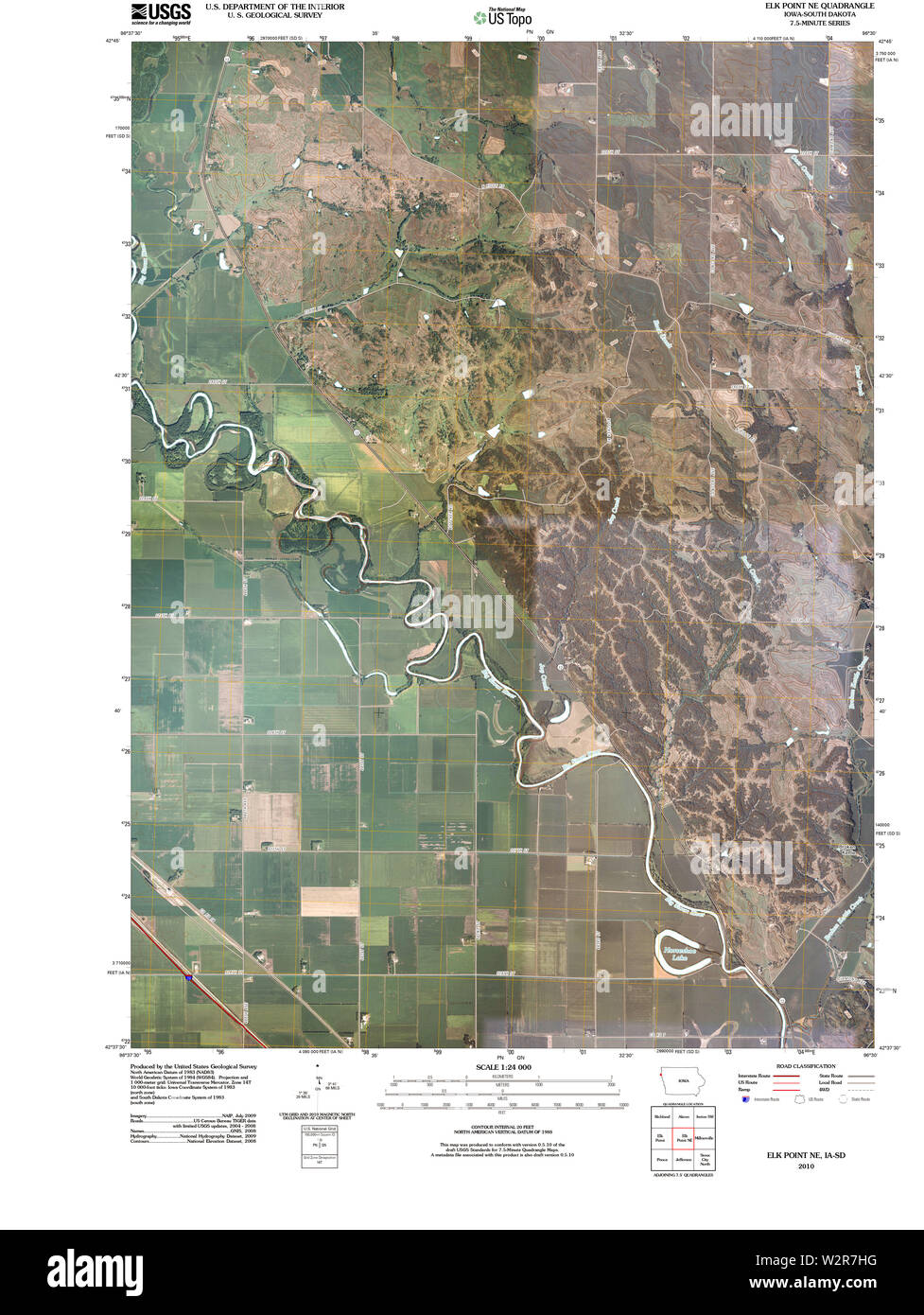 Map of elk point hi-res stock photography and images - Alamy