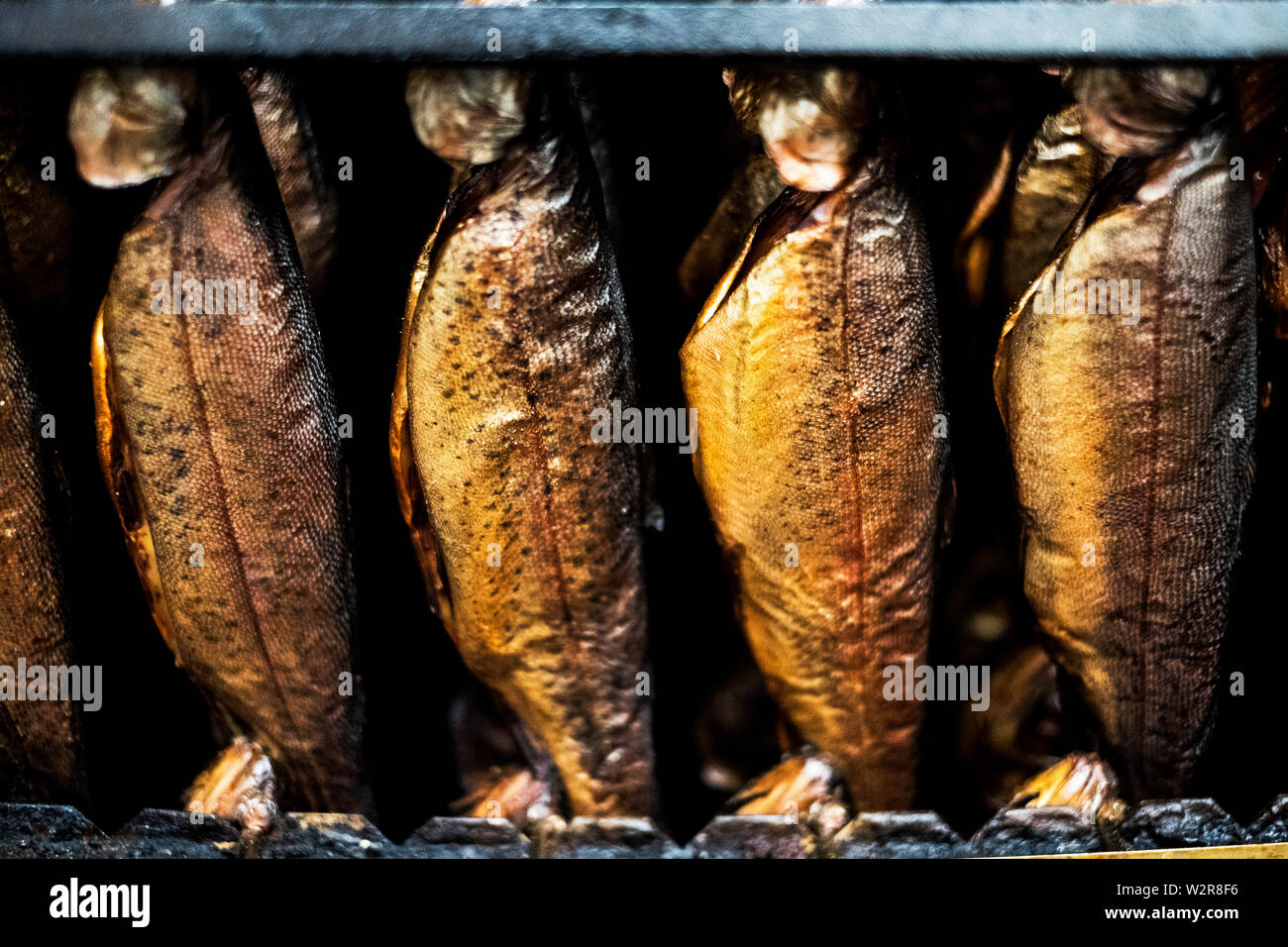 Smoked fish production hi-res stock photography and images - Alamy