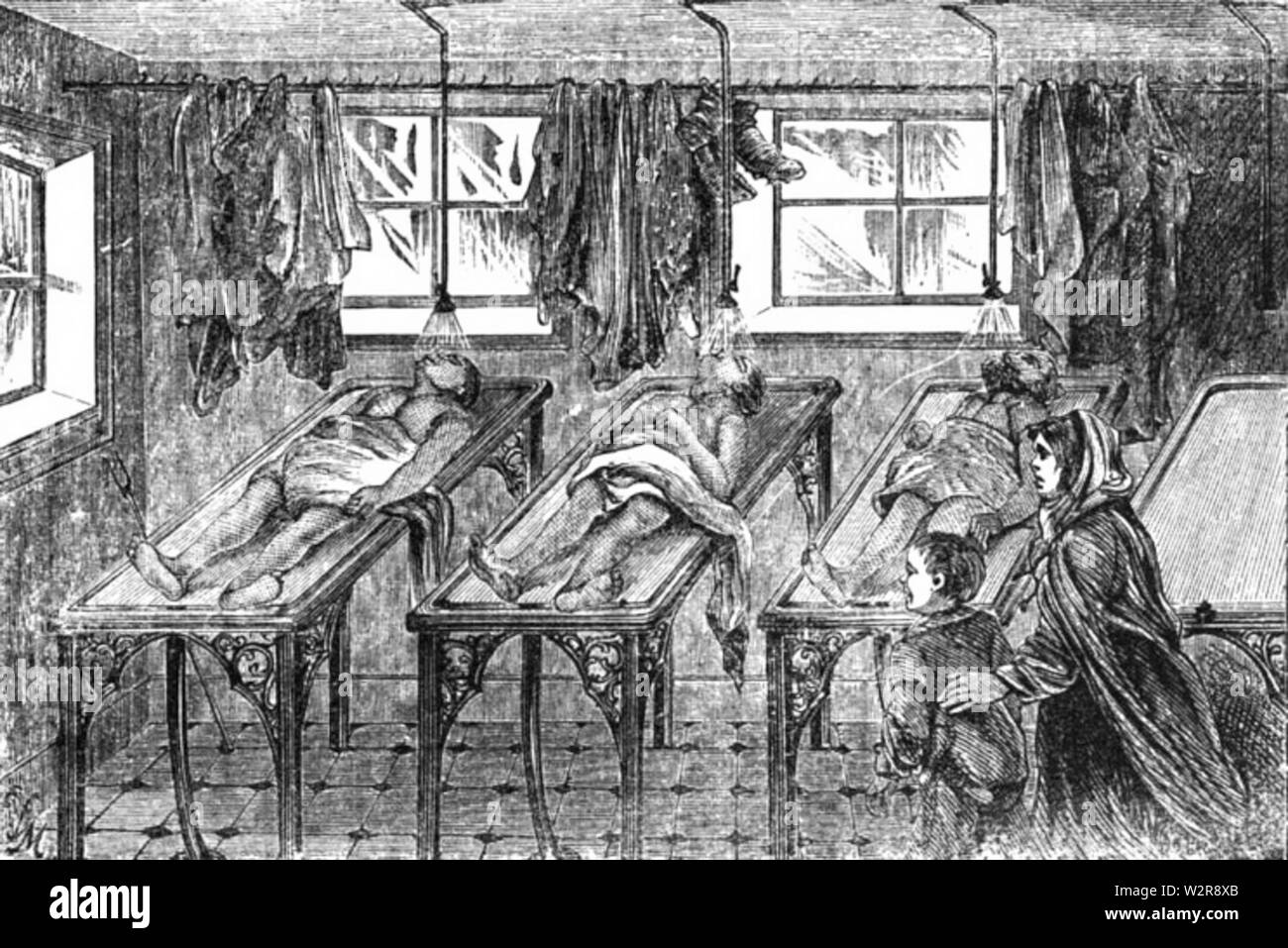 Bodies awaiting identification Stock Photo - Alamy